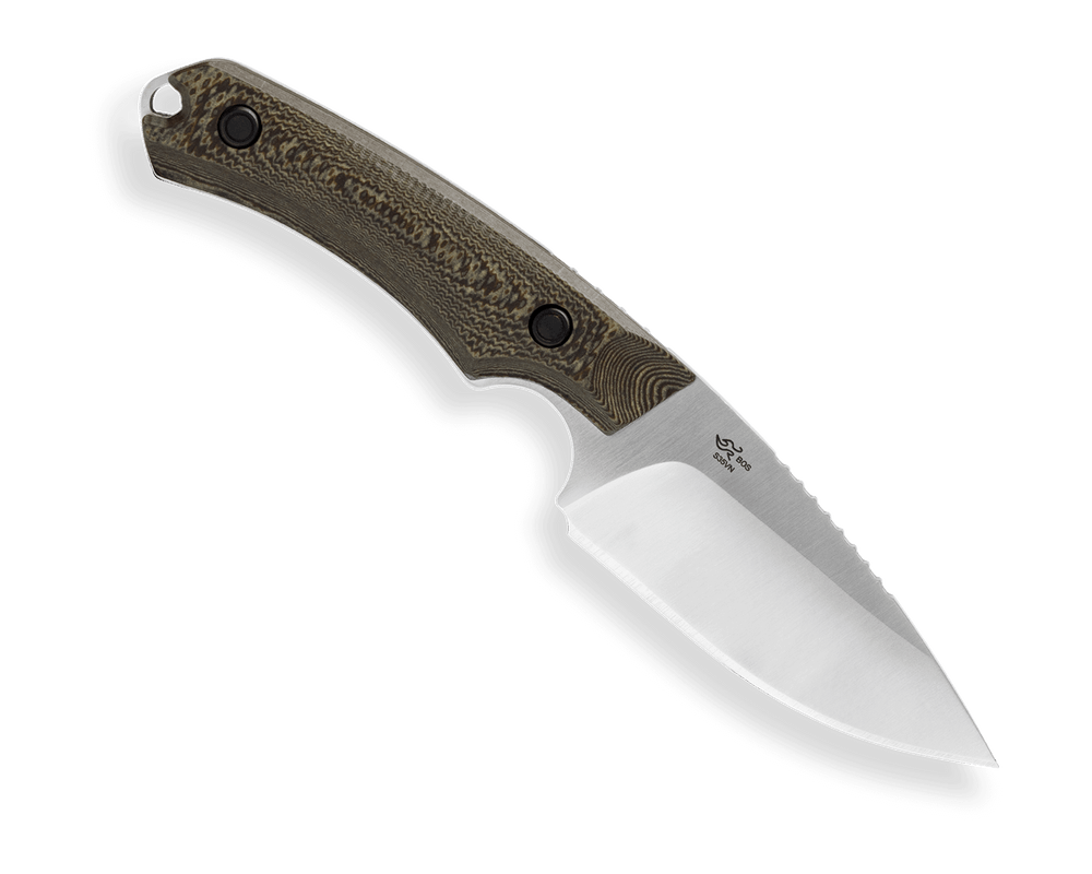 Buck 0664BRS 664 Alpha Hunter Pro Fixed Blade Knife S35VN Richlite Han – OzarkCutlery