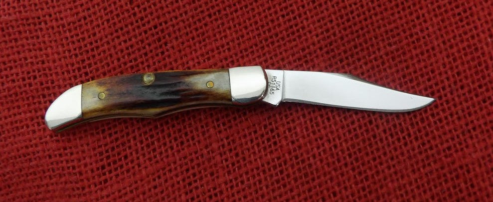 Case 09582 Pocket Hunter Knife Red Stag R51165 SS 2020 Vault Pattern U ...