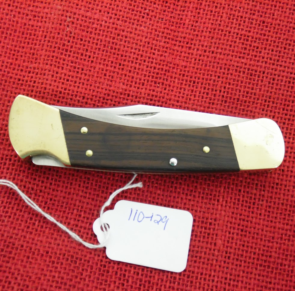 Buck 0110 110 Folding Hunter Knife Lockback USA Made 1974-1980 2 Dot L ...