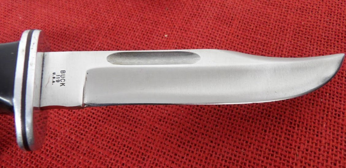 Buck 0119 119 Special Fixed Blade Hunting Knife Pre Date Code 1972-198 ...