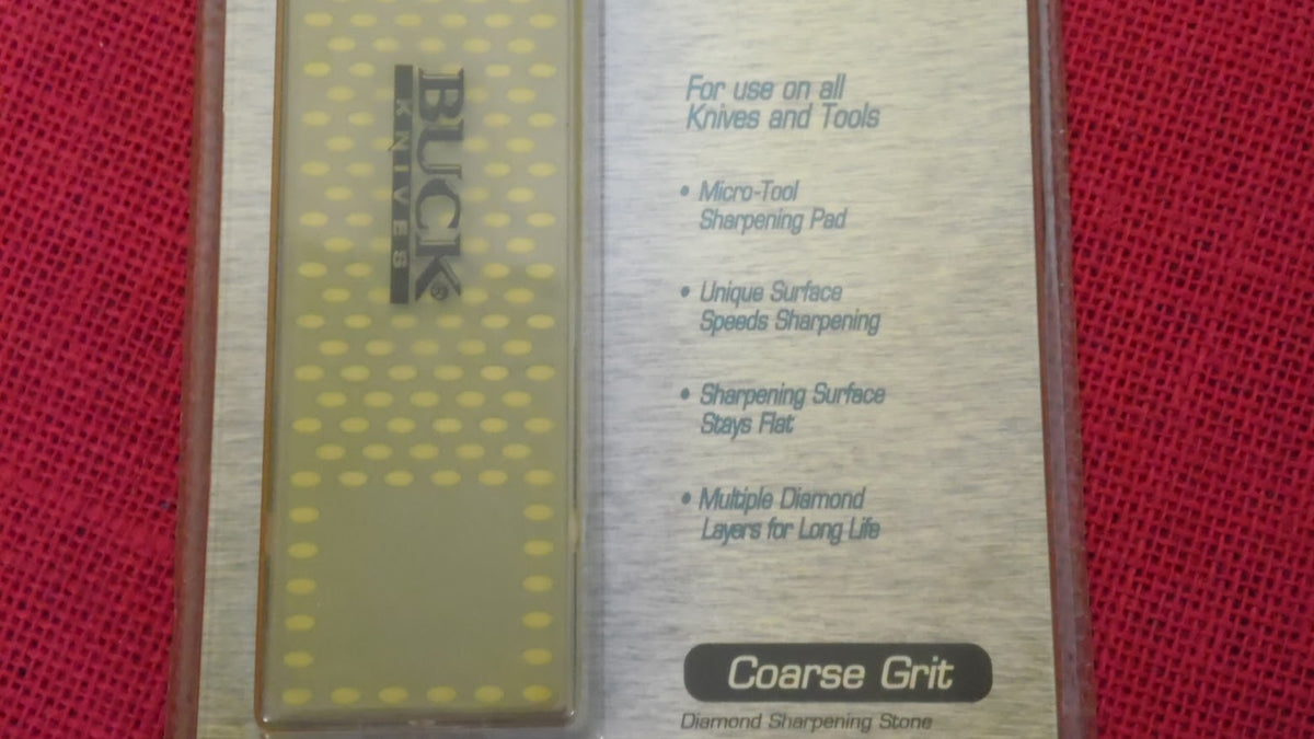 Buck 01327 1327 Diamond Knife Sharpening Stone Coarse 20 Years Old ...