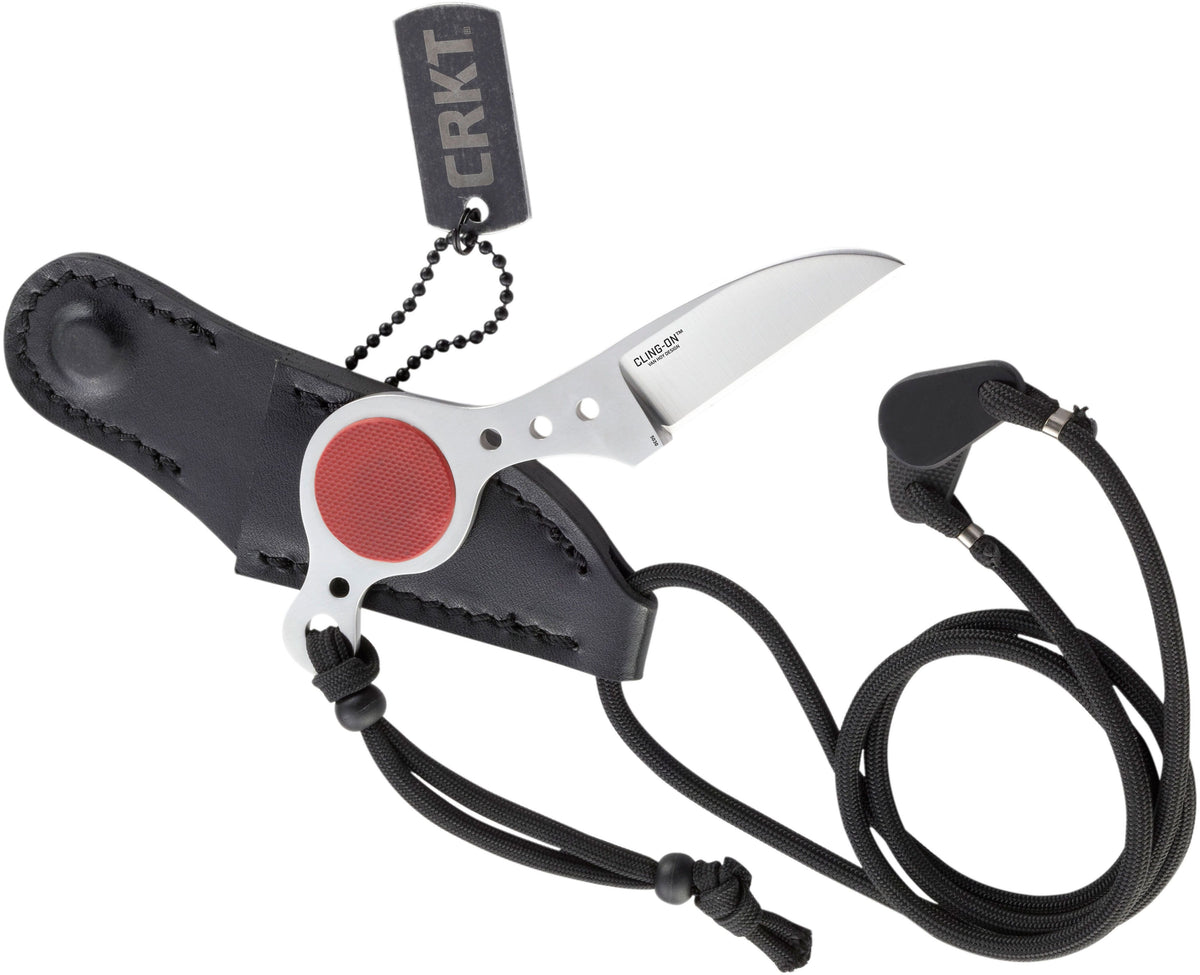 Columbia River CRKT 5030 Cling-On Neck Knife Wharncliff Magnetic Sheat ...