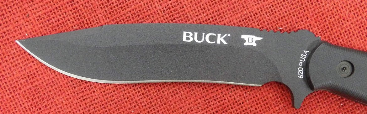 Buck 0620BKS 620 Reaper Tactical Fixed Blade Knife Black Handle USA 20 ...