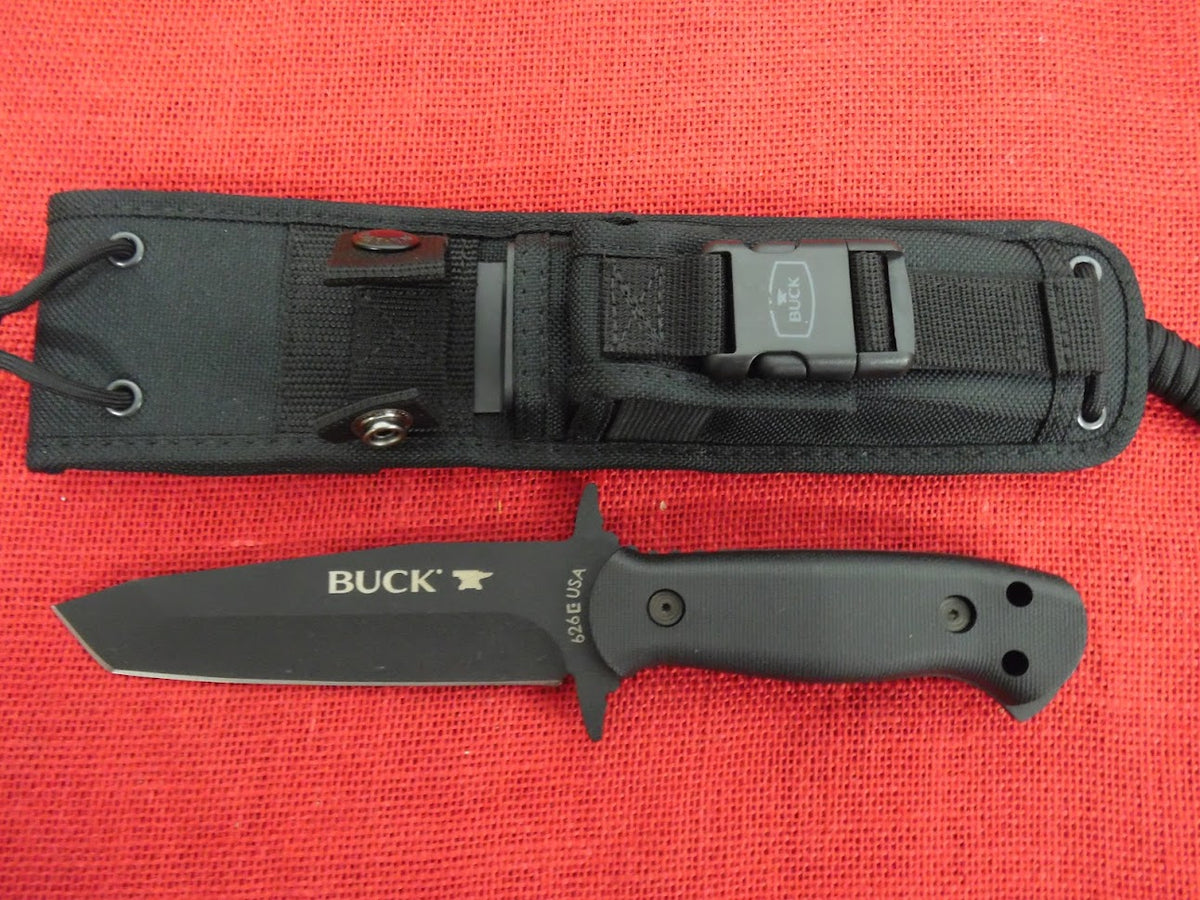 Buck 0626BKS 626 Intrepid XL Tactical Tanto M.O.L.L.E. Fixed Blade Kni ...
