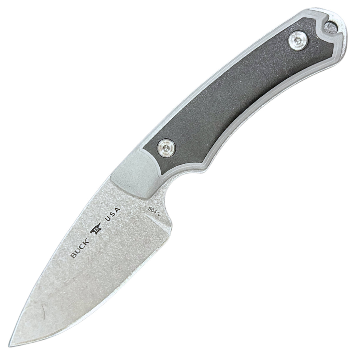 Buck 0664GYS Alpha Hunter Select Knife 420HC Drop Point USA with Polye ...